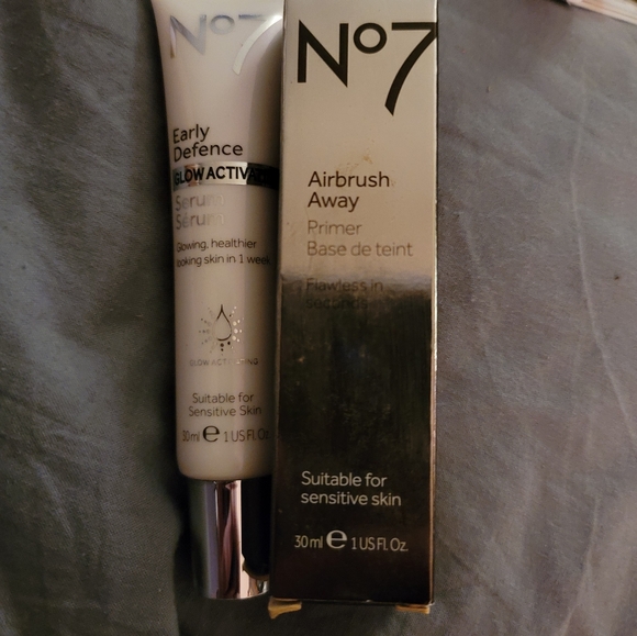 No.7 | Makeup | No7 Bundle Glow Activator And Airbrush Away Primer ...